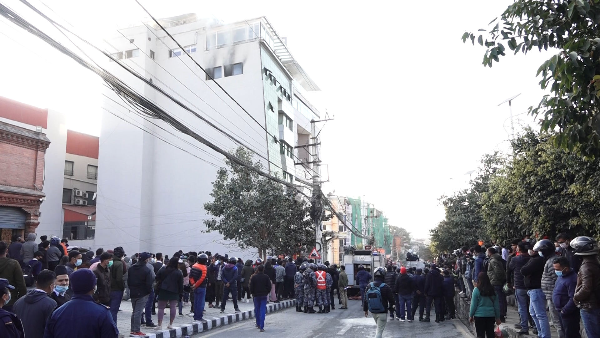 Fire destroys properties worth over Rs 30.5 million in Indreni Complex ...