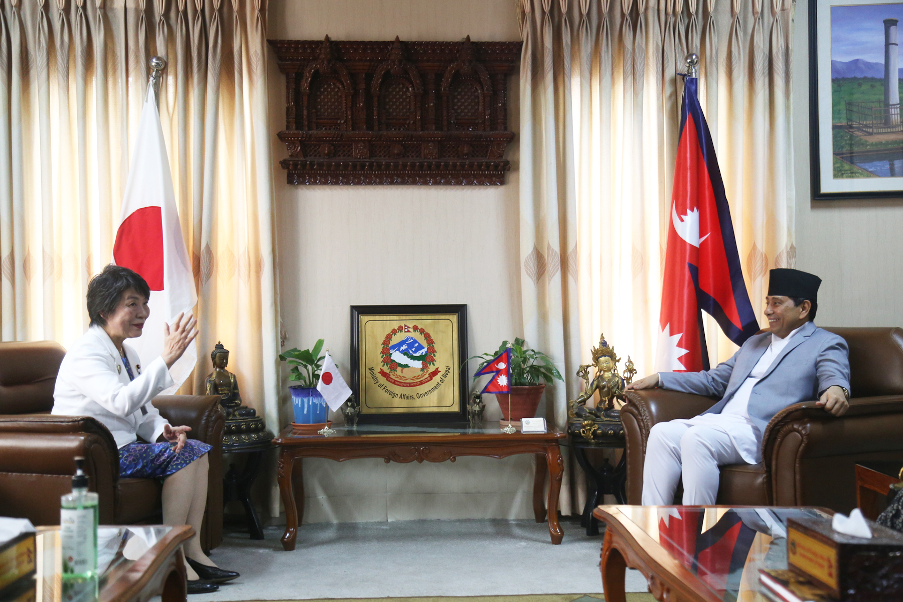Japan and Nepal share many things in common: Japan's Foreign Minister ...