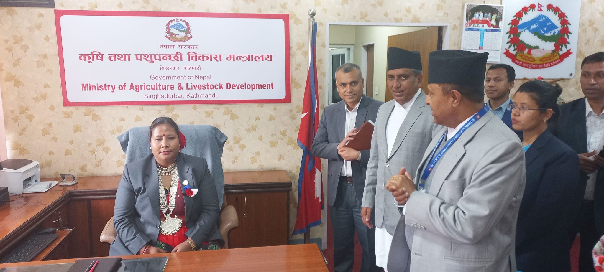Home Minister Gurung stresses on smooth service delivery, zero ...