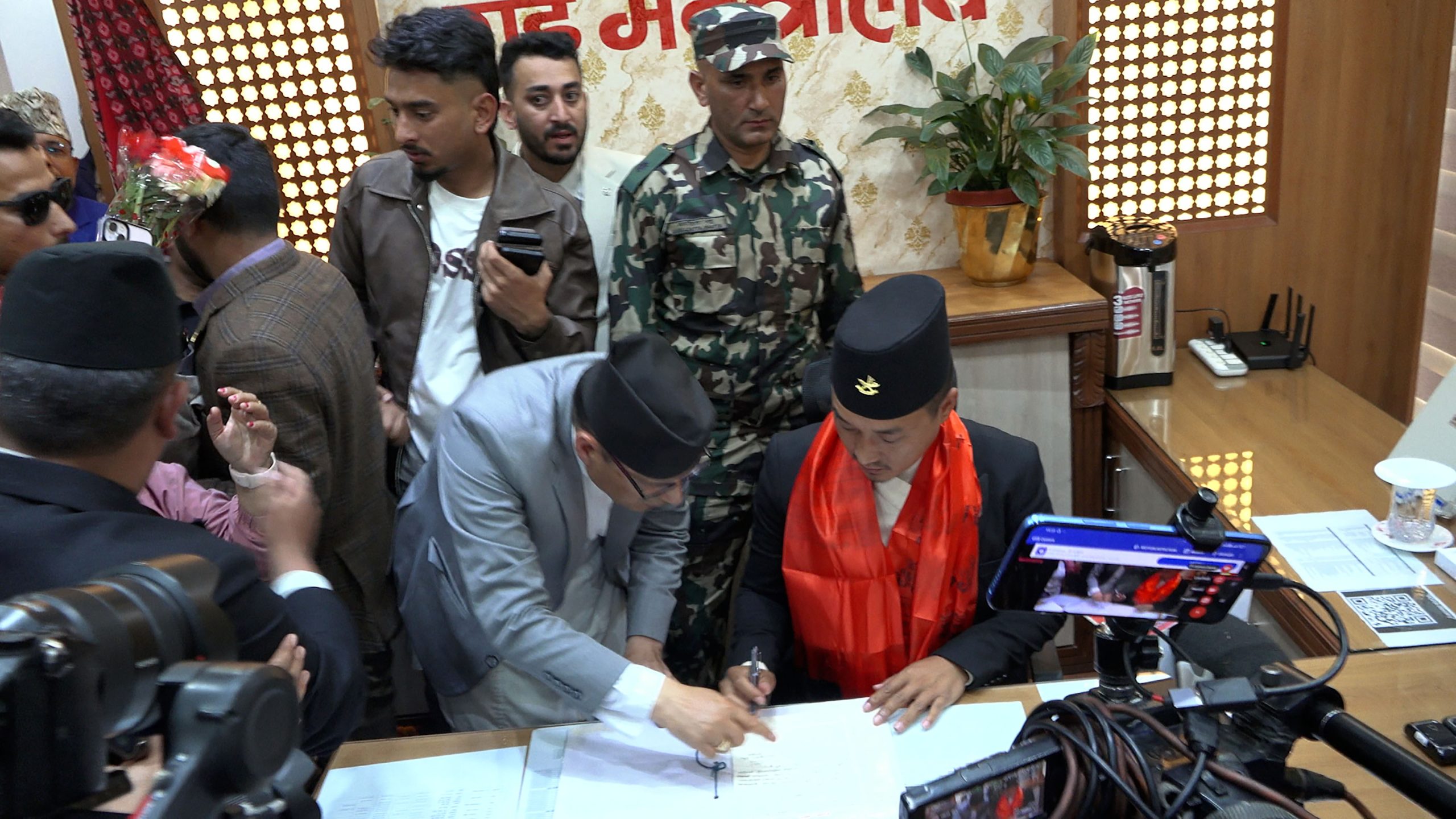 Home Minister Gurung stresses on smooth service delivery, zero ...